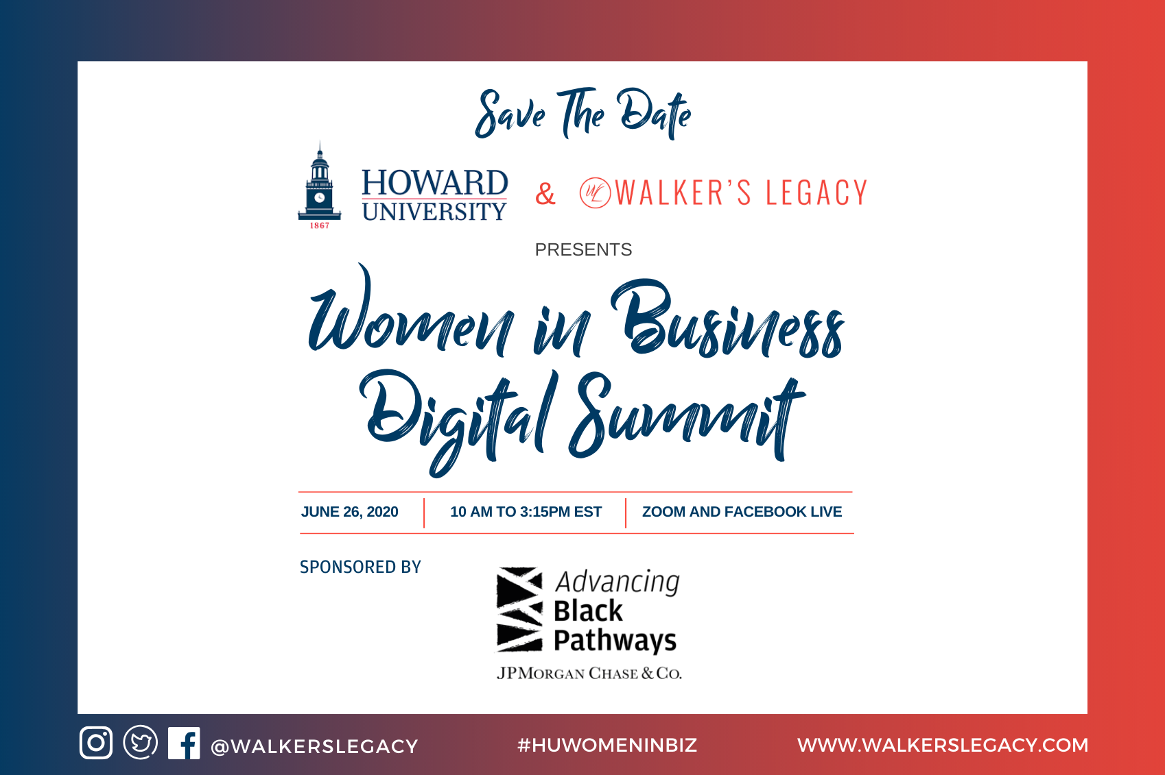 Howard University, Walker's Legacy, and Advancing Black Pathways by ...