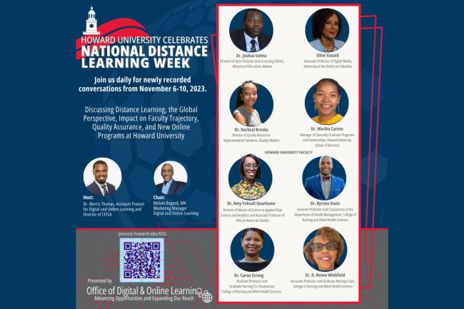 Celebrating National Distance Learning Week | The Dig at Howard University