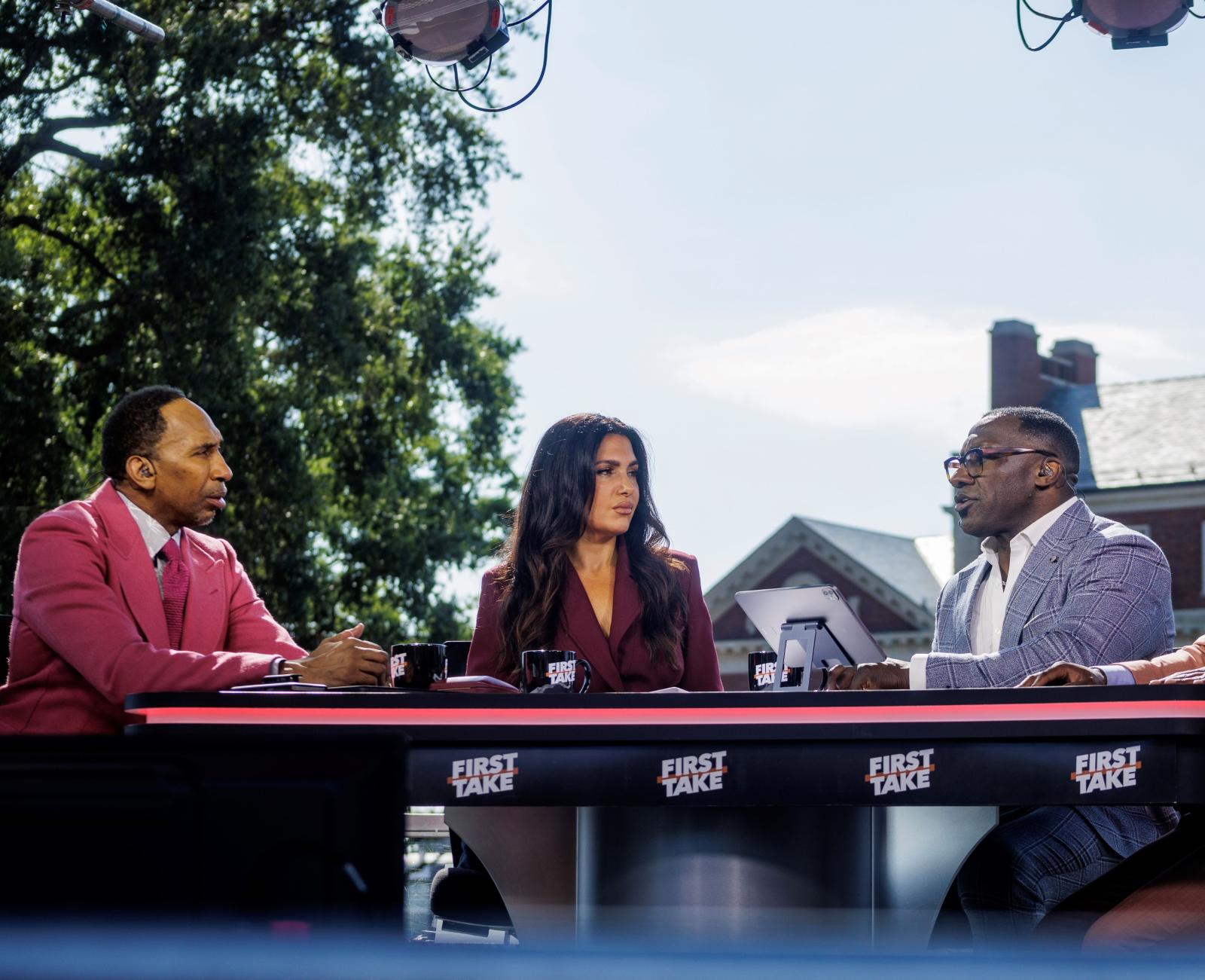 ESPN’s “First Take” Stages Show on The Yard at Howard University | The ...